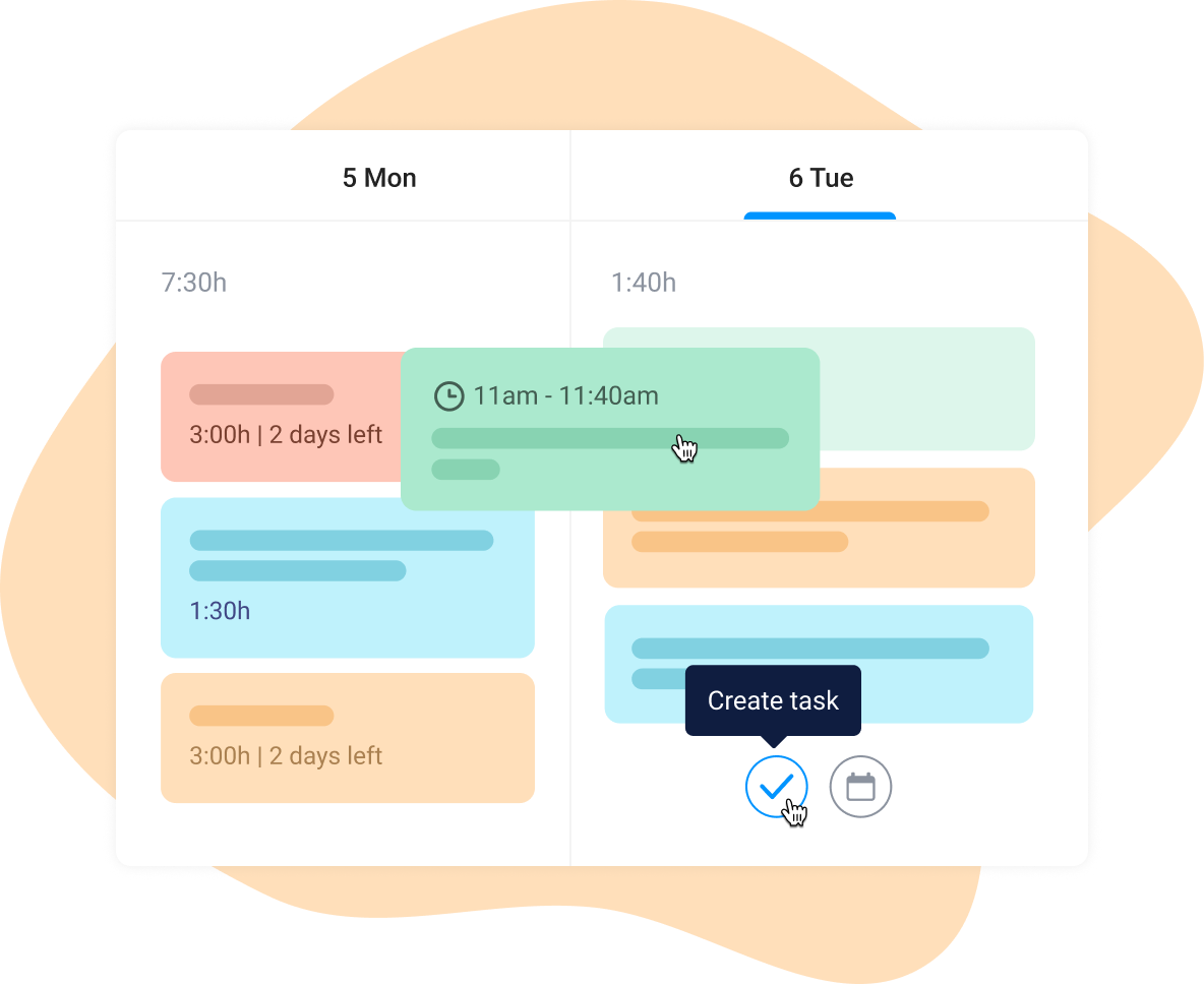 Online Weekly Planner for Work, Study, and Life