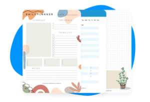 Printable Daily Planner Template | Free Templates in PDF - Bordio