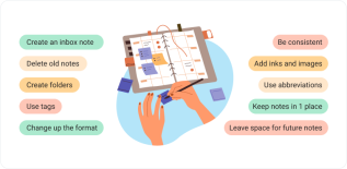 How To Organize Notes: 10 Easy Steps - Bordio