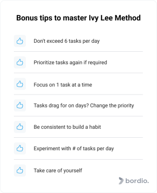 Ivy Lee Method: A Simple Guide To Peak Productivity - Bordio