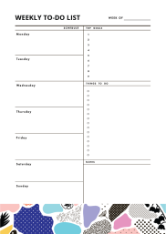 10 Printable To-Do List Templates - Download For Free in PDF