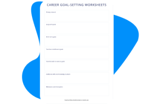 12 Printable Goal-Setting Templates and Worksheets in PDF
